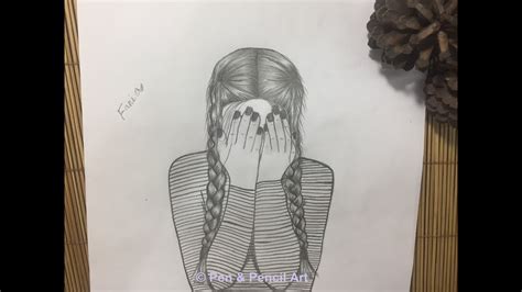 Shy Girl Sketch