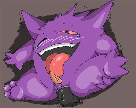 Rule 34 Balls Bugman Dildo Fellatio Gengar Ghost Male Nintendo Oral
