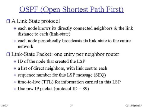Network Routing Algorithms Protocols Goal Find Good Path