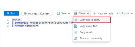 Create A Link To An Application Insights Query Programmatically
