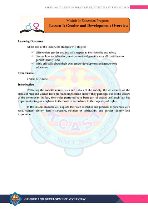 Module 3 Lesson 4 Summary Bsed Mathematics Module 3 Education