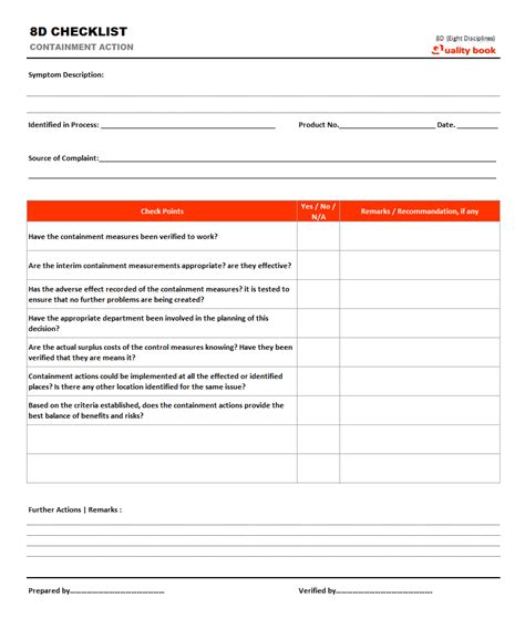 8d Eight Disciplines The Problem Solving Tool