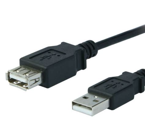 METRE EXTENSION USB A MALE TO A FEMALE EDsys Computers