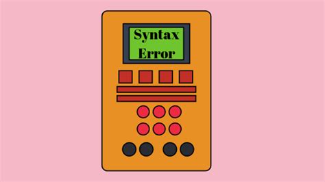 What Is A Syntax Error Appuals Com