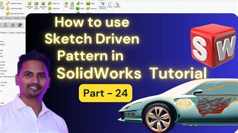 How To Use Sketch Driven Pattern In Solidworks Solidworks Tutorial