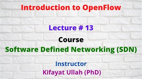 introduction to openflow youtube