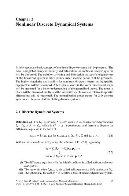 regularity and complexity in dynamical systems pdf web development
