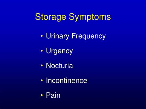 Ppt Diagnostic Evaluation Of Lower Urinary Tract Symptoms In Women