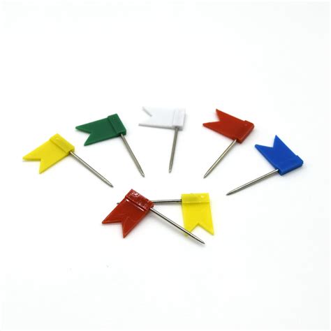 Flag Shaped Long Push Pins Custom Map Pins Buy Long Push Pins Custom