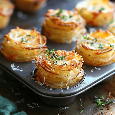 Parmesan Potato Stacks Recipes Tasks And Tools