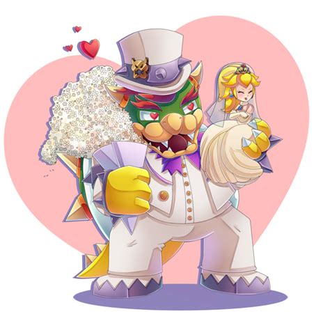 Princess Peach And Bowser