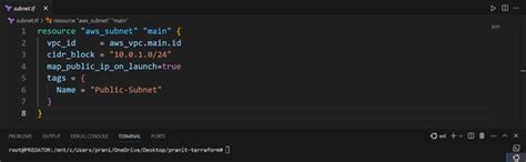 how to create aws vpc using terraform geeksforgeeks