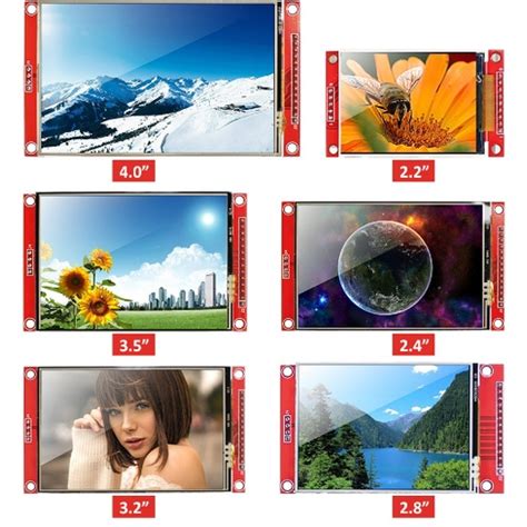 แผงหน้าจอสัมผัส Tft Lcd 40 นิ้ว 320x240 Spi Serial Ili9341 สําหรับ Arduino Uno R3 Mega2560