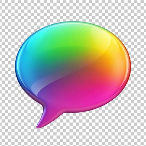 Gradient Communication Bubble Premium Ai Generated Psd