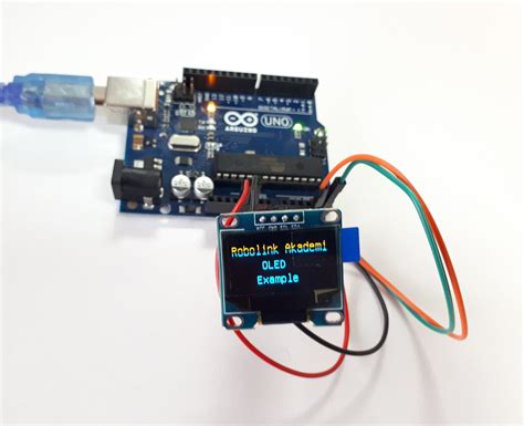 Arduino Ile I C Oled Ekran Kullan M Robolink Akademi