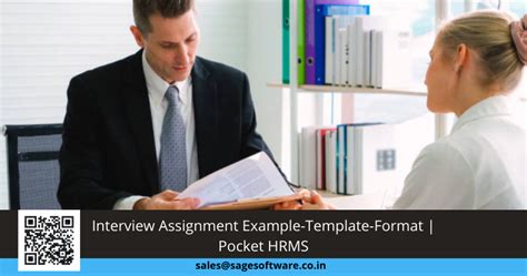 Interview Assignment Example Template Format Pocket Hrms Pocket Hrms