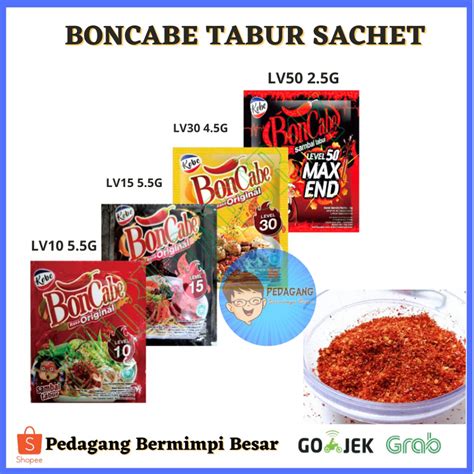 Jual Boncabe Sachet Tabur Isi 24sachet Boncabe Sachet Bon Cabe Sachet Sambal Tabur Sambal