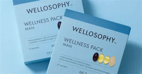 2x Oriflame Wellosophy Wellness Pack Man