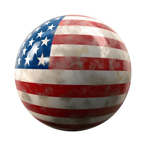 Usa Flag Round Pngs For Free Download