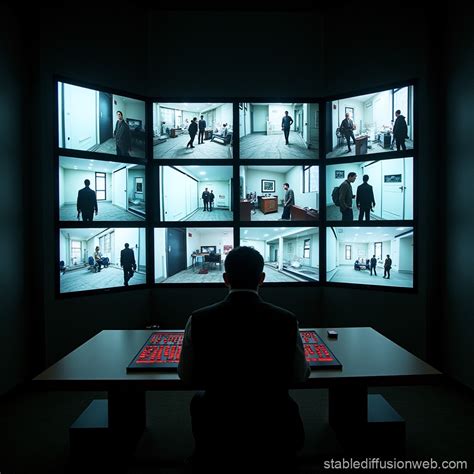 Mass Surveillance Show Stable Diffusion Online