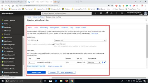 Create A Virtual Machine Using Azure Tutorials Link