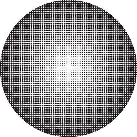 Halftone Circular Pattern 13332840 Vector Art At Vecteezy
