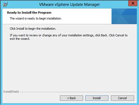 Installing VSphere Update Manager 5 5 Update 2 And Configuration Virtualization Howto