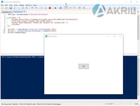 Créer Une Interface Graphique Wpf En Powershell Akril Net