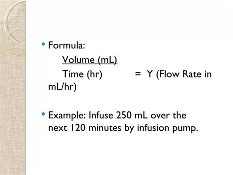 Intravenous Fluid Computations Ppt