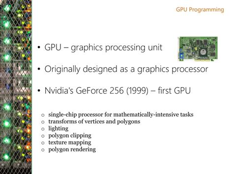 Ppt Gpu Programming Using Bu Shared Computing Cluster Powerpoint