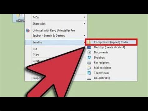 How To Create Zip File In Laptop YouTube
