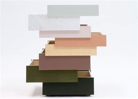 Raw Edges Designs Bespoke Edition Of Stack Drawers For Established And Sons