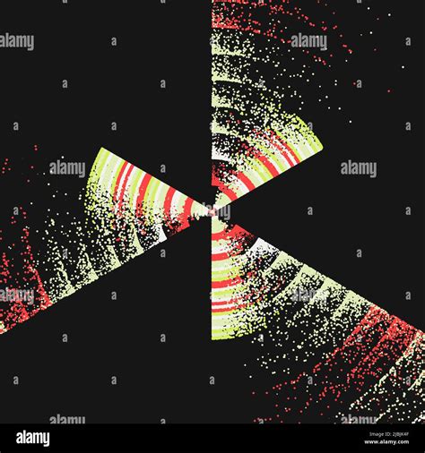 Noise Gradient Swirl Algorithm Example Implementation Illustration