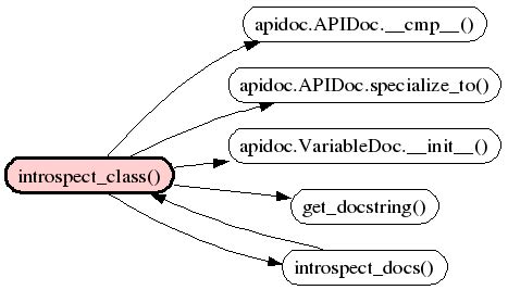 Epydoc Docintrospecter