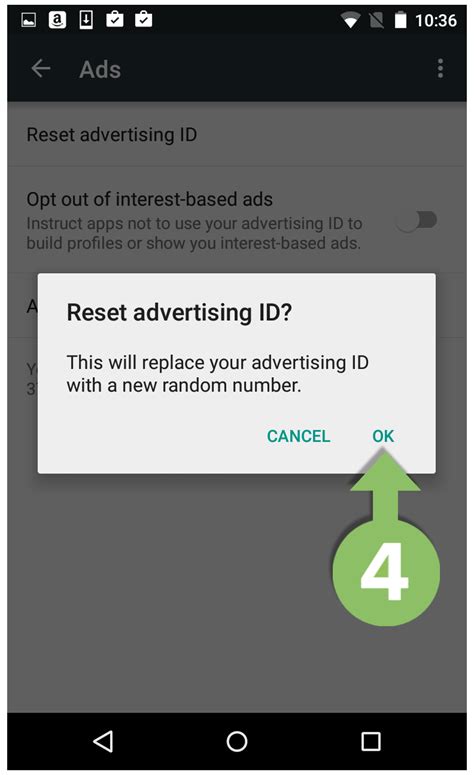 Resetting Device Identifiers Advertising Chartboost Documentation
