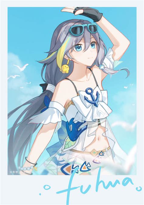 「mproject」☀泳装符识☀插画 崩坏3社区 米游社