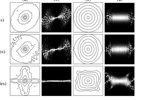 Radial Gaussianization Of Natural Sounds A Contour Plots Of Joint Download Scientific