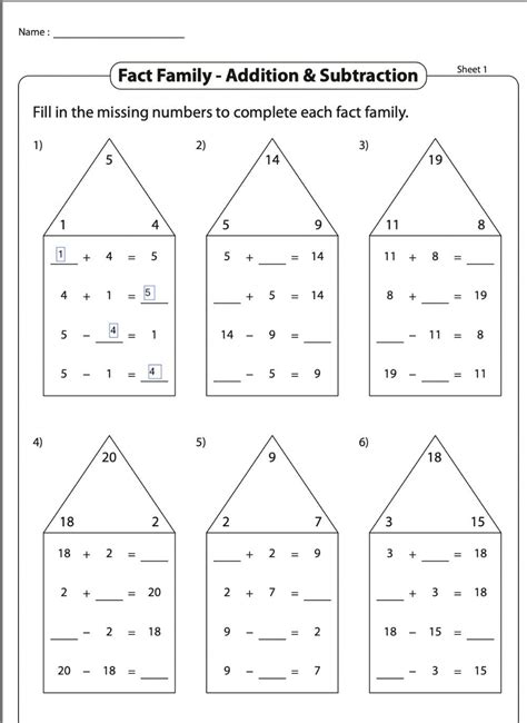Number Sentence Interactive Worksheet Artofit