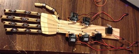 little arduino robot hand servo magazine