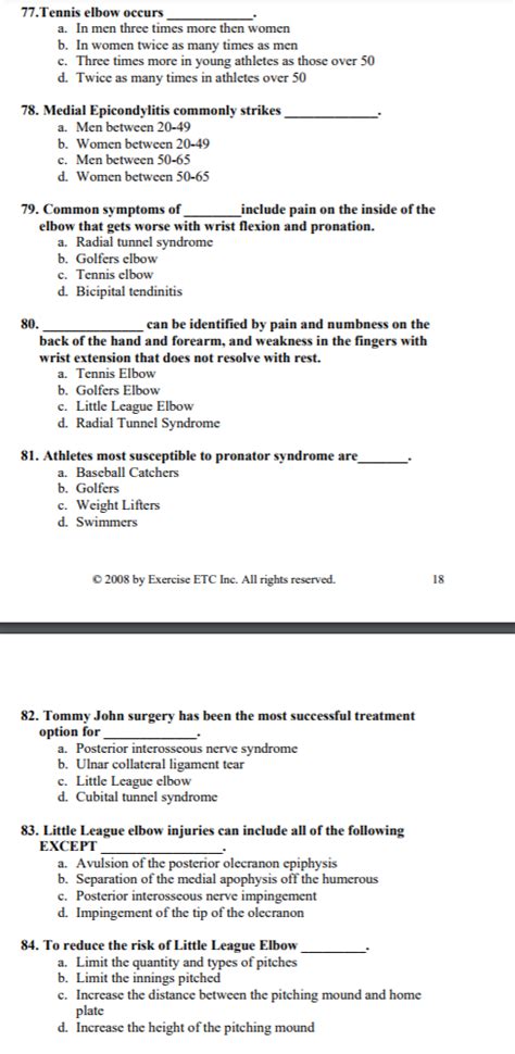 Solved 1 Functional Conditioning Is A Training Technique