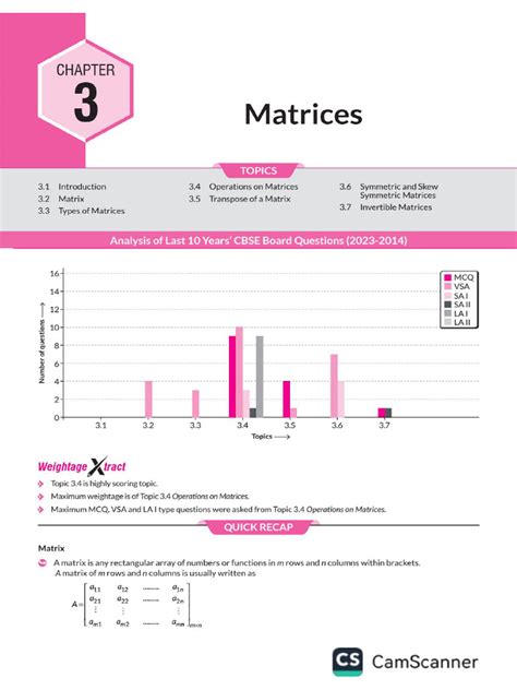 Matrices Question Bank Pdf