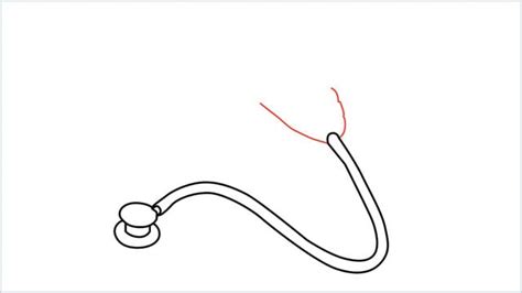 How To Draw A Stethoscope Step By Step 6 9 Easy Phase