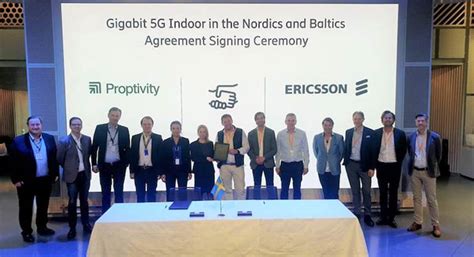 Proptivity Ericsson Unveil Europes First Neutral Host 5g Network For