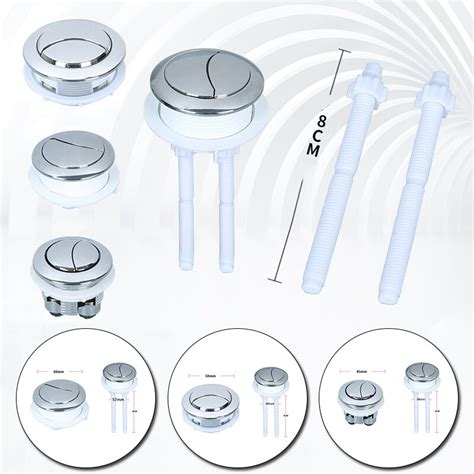 Universal Round Toilet Button Toilet Cistern Flush Grandado