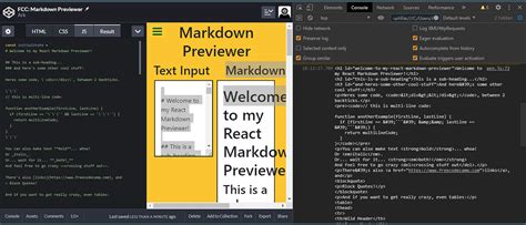 Solved Markdown Previewer Works Perfectly But Cant Clear The Tests