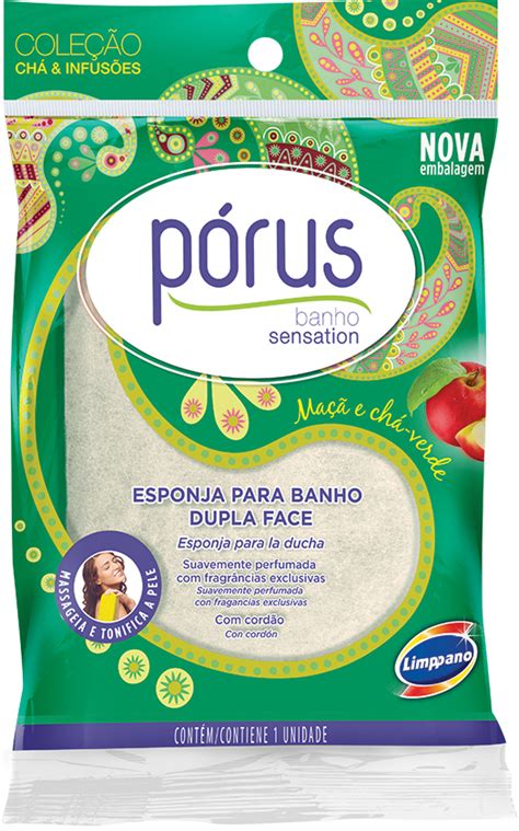 Esponja De Banho Pórus Sensation Limppano
