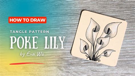 Zentangle Of A Day Drawing Step By Step Wonderfull Flowery Tangle Pattern YouTube