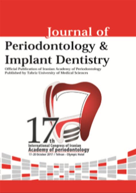 Magiran Journal Of Advanced Periodontology And Implant Dentistry، Volume9 Issue 2 Dec 2017