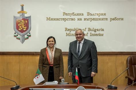 Иван Демерджиев се срещна с посланика на Алжир у нас Байя Бенсмаил