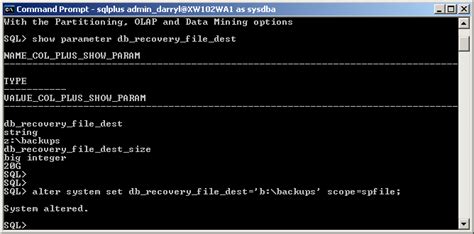 Working With The Oracle Spfile Darryl Hickson Dba